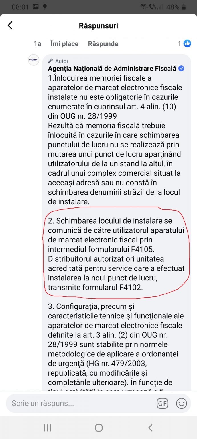 Manualul Inginerului de service: formularul F4102 - Patronatul ...